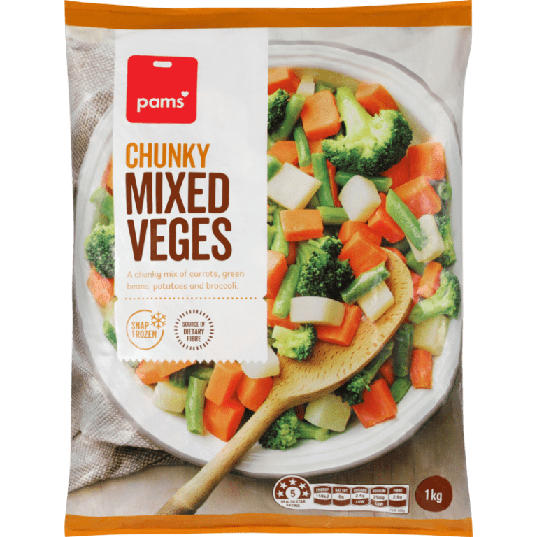 Pams Chunky Mixed Veges 1kg - Community Support Waitakere