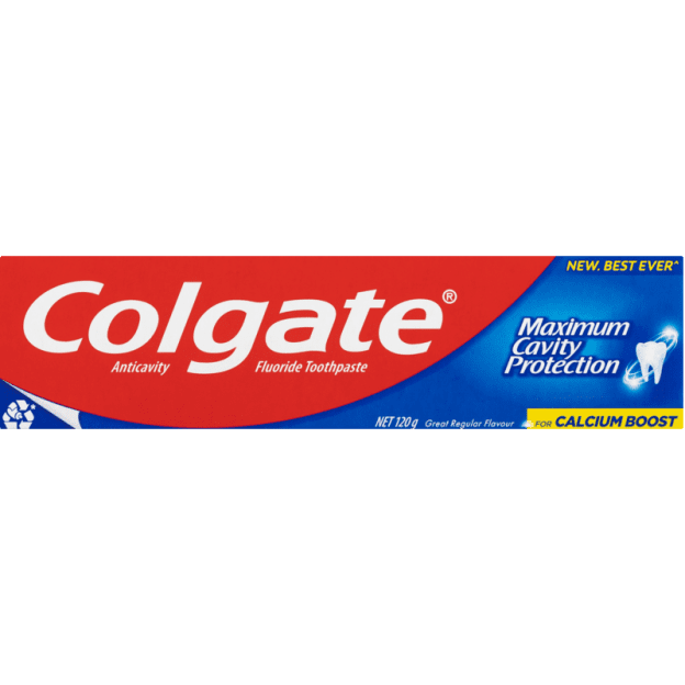 Colgate Maximum Cavity Protection Regular Flavour Toothpaste 120g ...